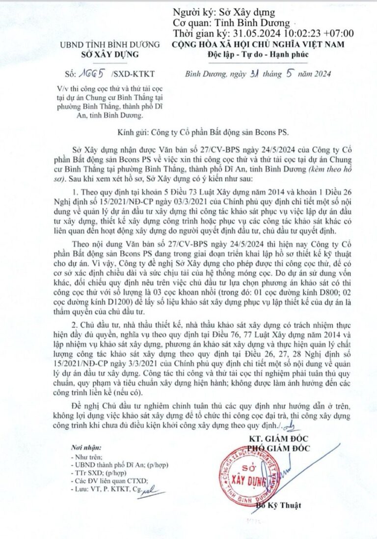 BCONS AVENUE BÌNH THẮNG | TRANG CHÍNH THỨC