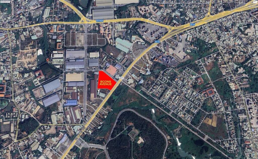 Bcons Avenue | Trang Dự án Chính Thức Bcons